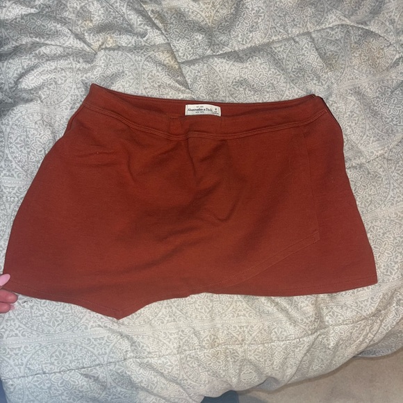 Abercrombie & Fitch | Skirts | Burnt Orange Abercrombie Skort | Poshmark